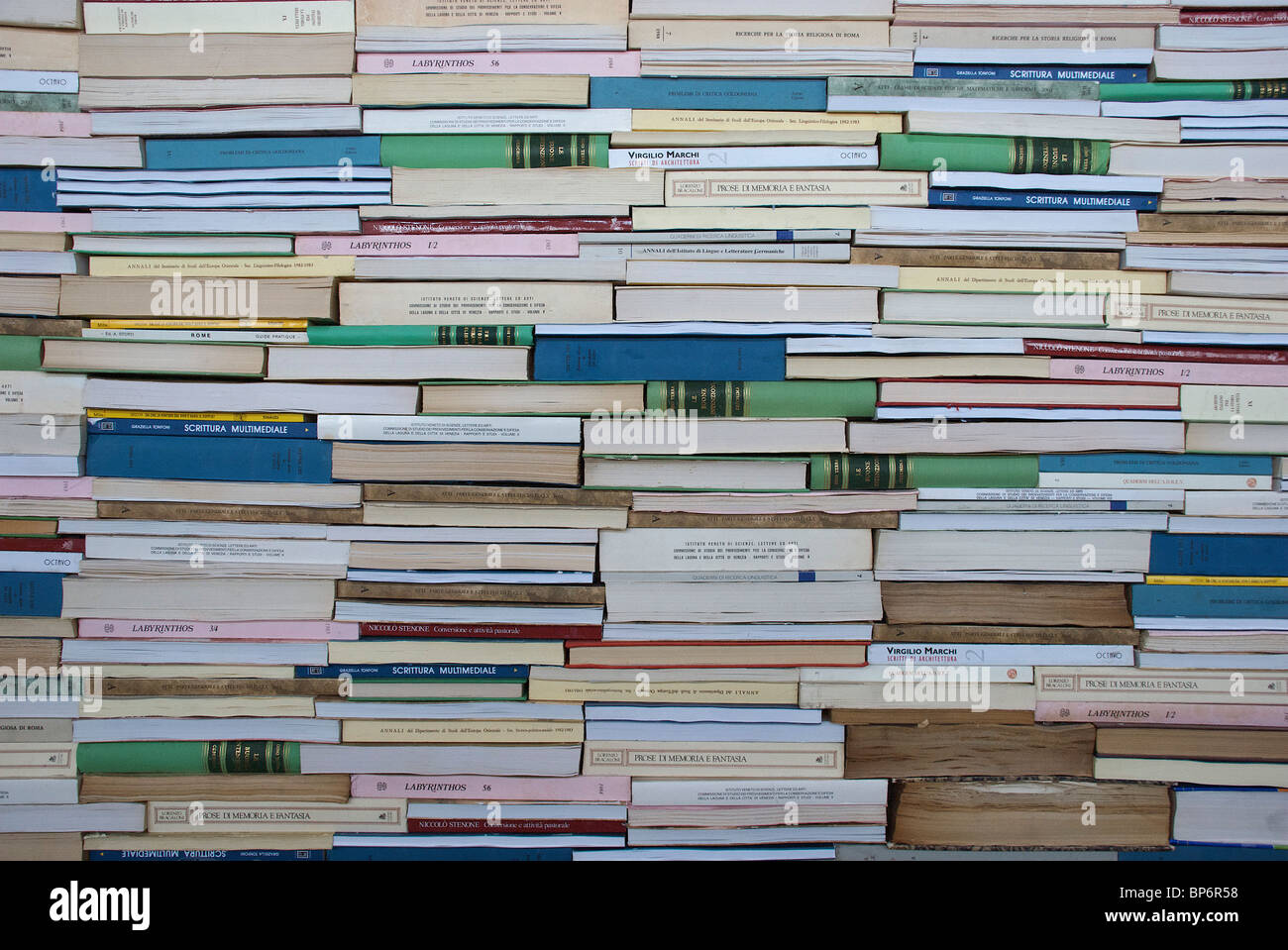 Stacks of books Stock Photo - Alamy