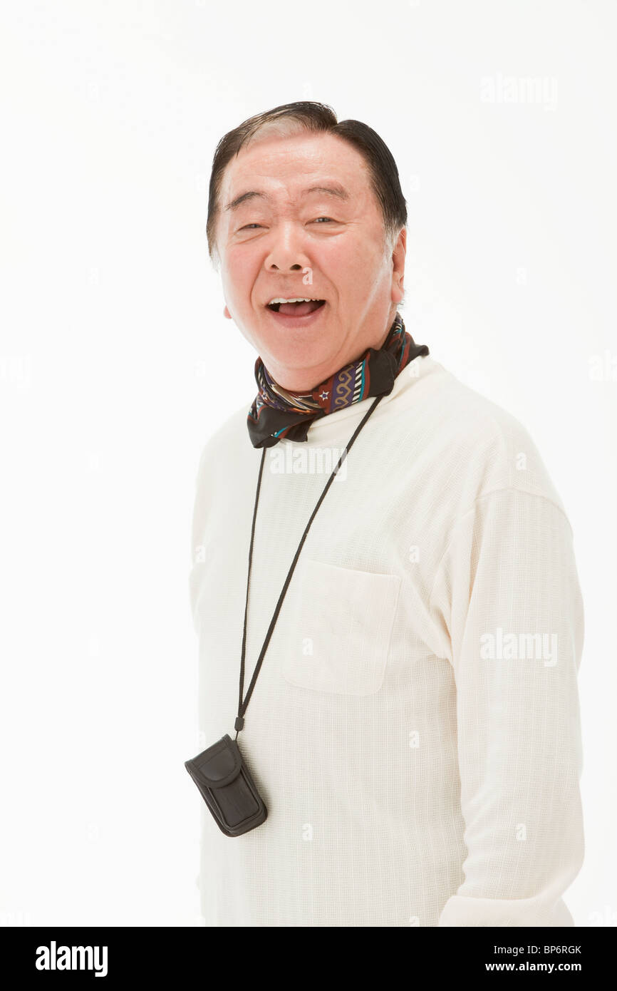 Portrait of Senior Man Stock Photo - Alamy