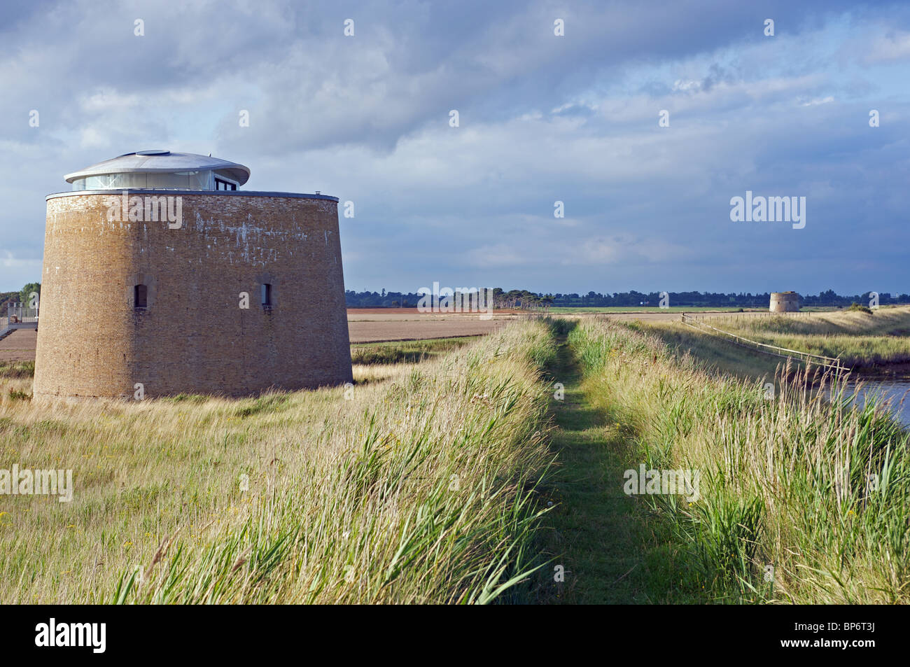 Martello towers, Suffolk, UK Stock Photo - Alamy
