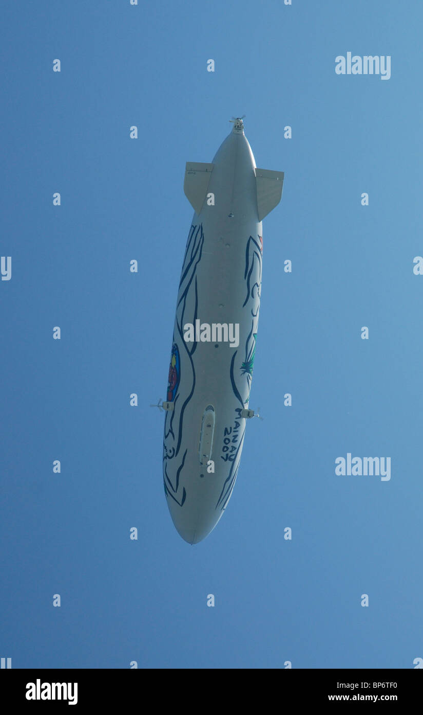 Airship dirigible Zeppelin NT, Friedrichshafen, Baden-Württemberg ...