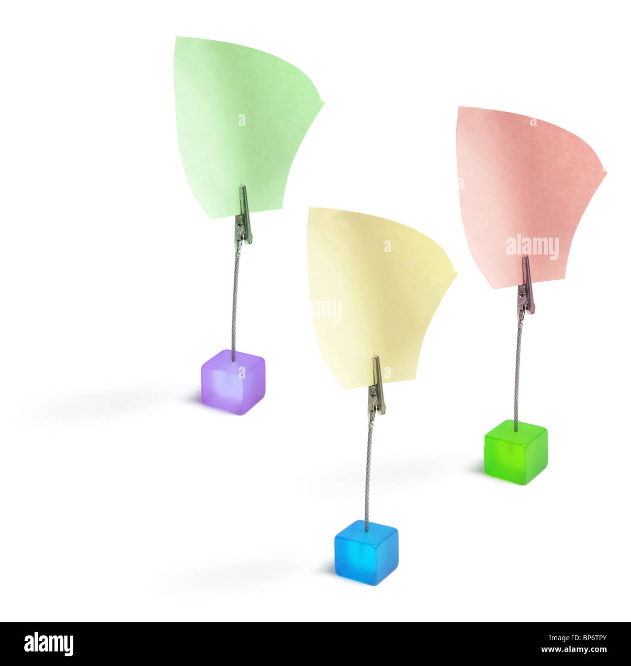 Memo holders Cut Out Stock Images & Pictures - Alamy