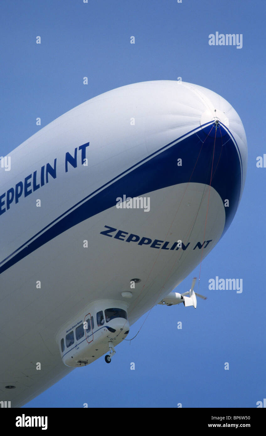 Airship dirigible Zeppelin NT, Friedrichshafen, Baden-Württemberg ...