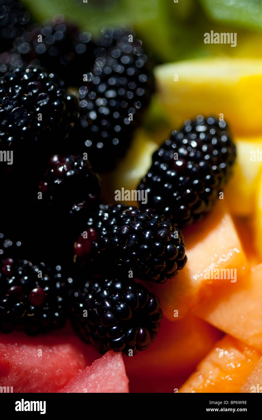 fruit salad in the sun Stock Photo - Alamy
