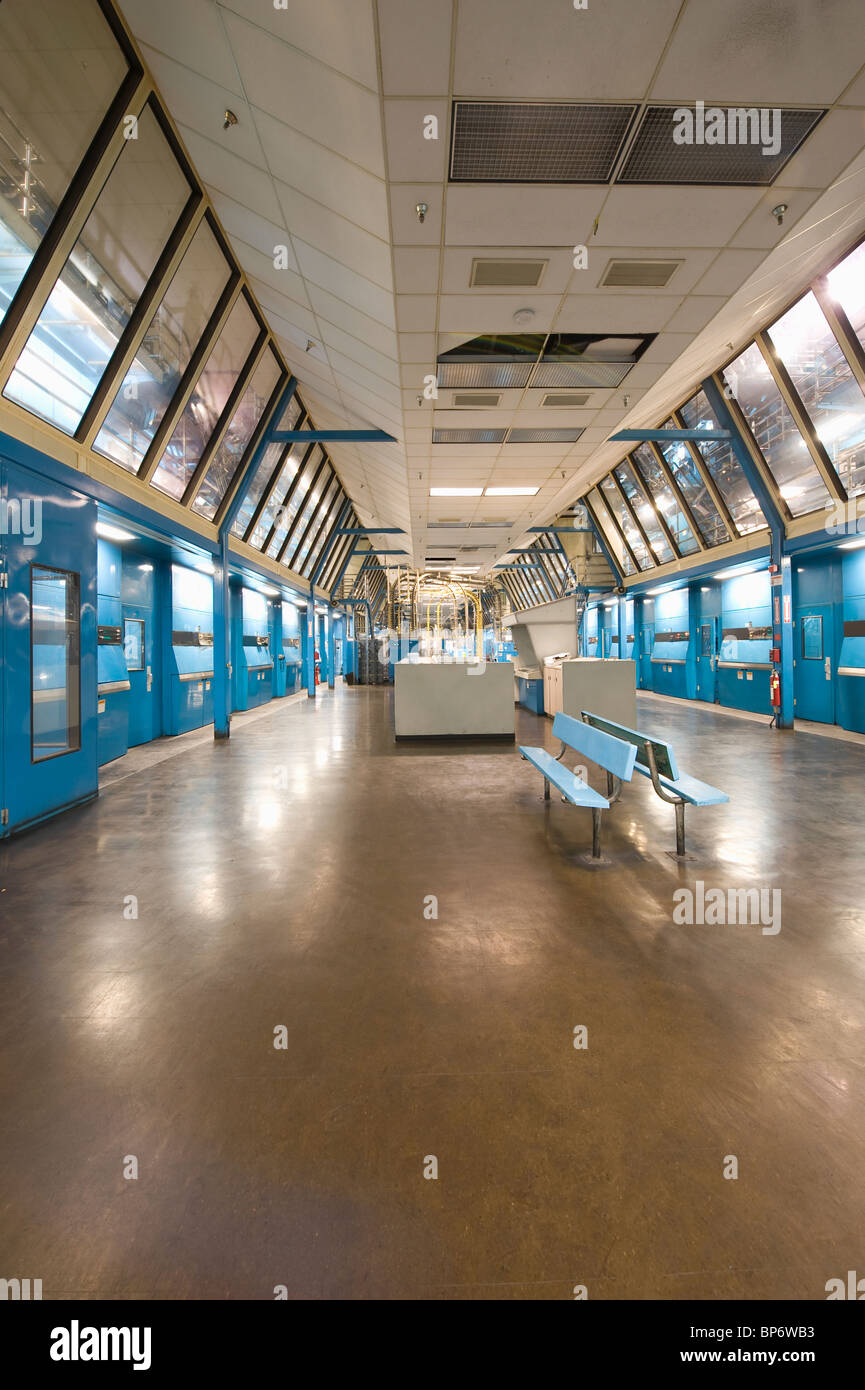 Newspaper factory interior Stock Photo - Alamy