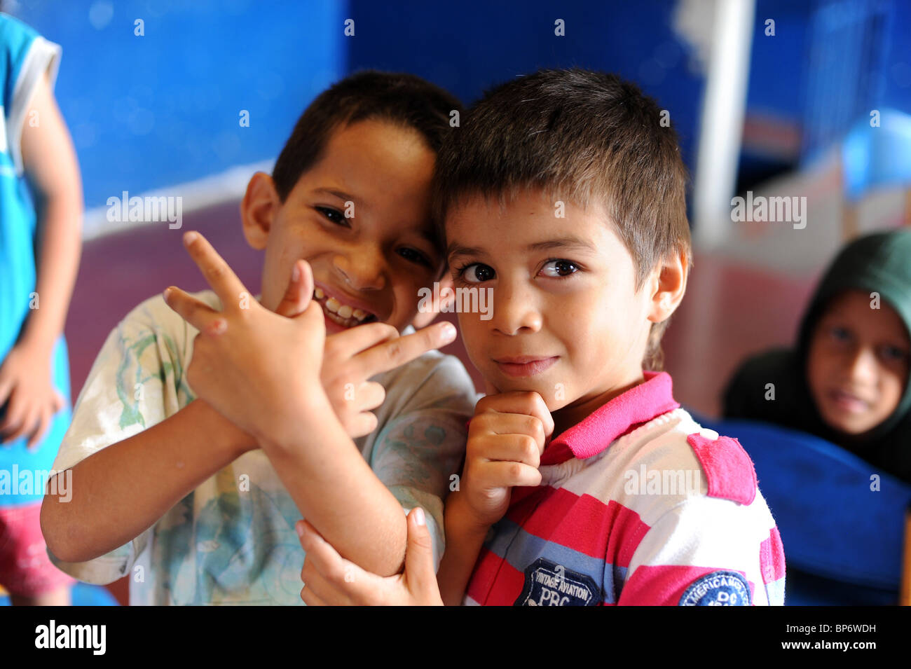 Poor city children hi-res stock photography and images - Alamy