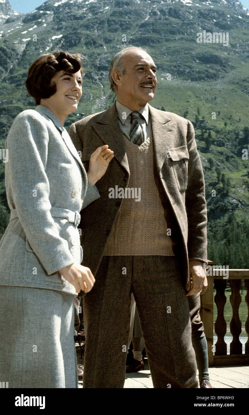 BETSY BRANTLEY & SEAN CONNERY FIVE DAYS ONE SUMMER (1982 Stock Photo ...