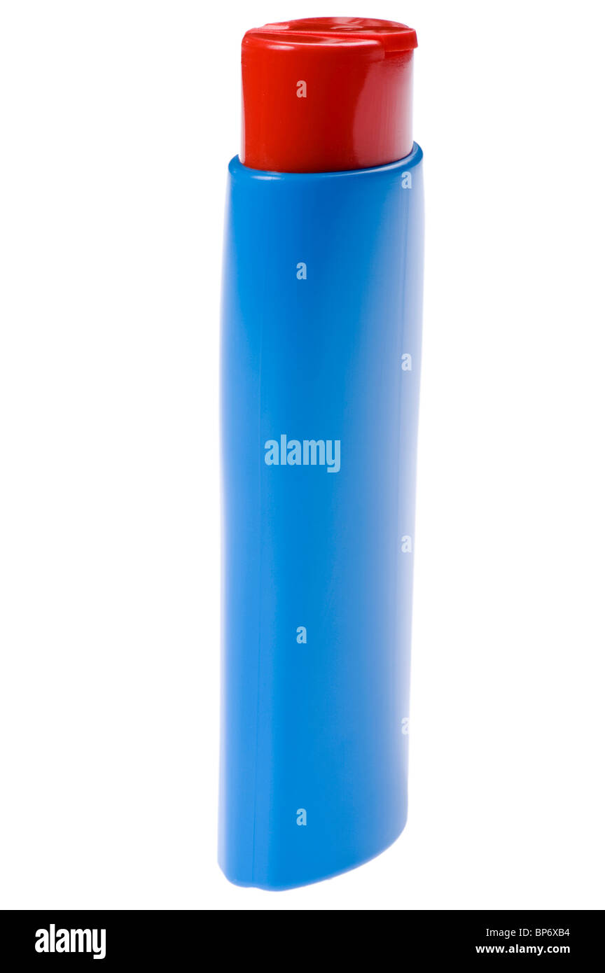 object on white - plastic bottle close up Stock Photo - Alamy