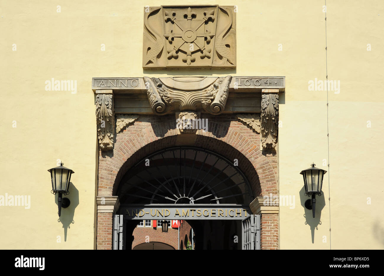 Entrance to Swan Tower in Kleve, Germany - original Home of Anne of ...