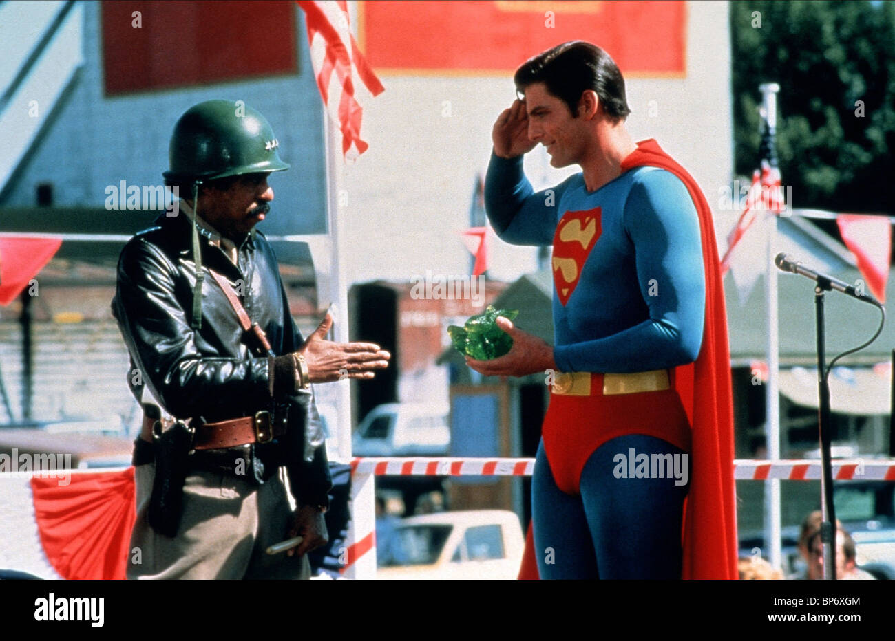 Christopher Reeve Superman Poster High Resolution Stock Photography and ...