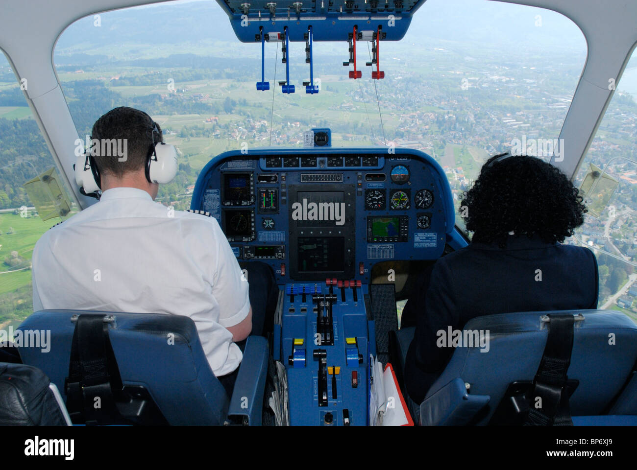Pilot seat view High Resolution Stock Photography and Images - Alamy