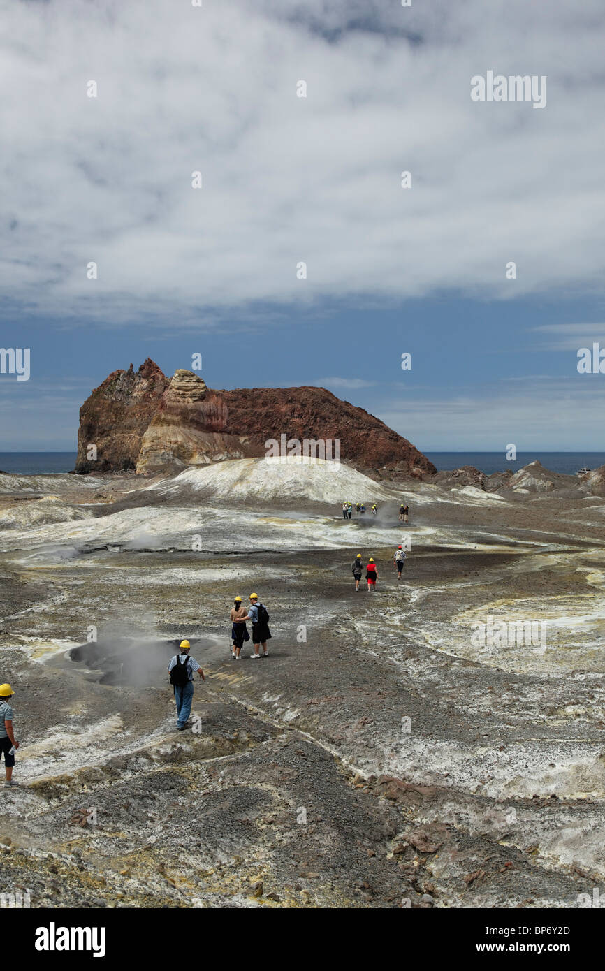 White Island Volcano view Stock Photo - Alamy