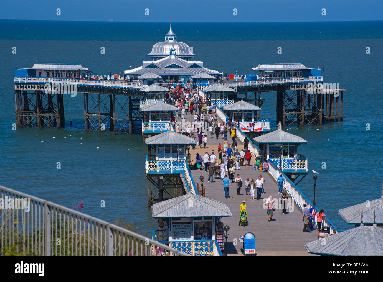 LLandudno, pier, north Wales, UK Stock Photo - Alamy