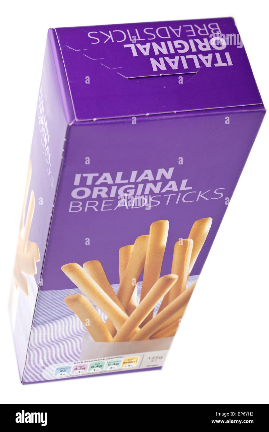 Box italian breadsticks hi-res stock photography and images - Alamy