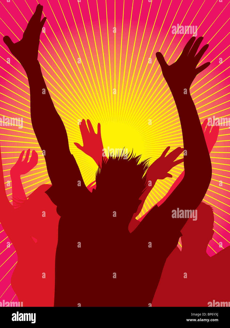 Party people dancing Stock Photo - Alamy