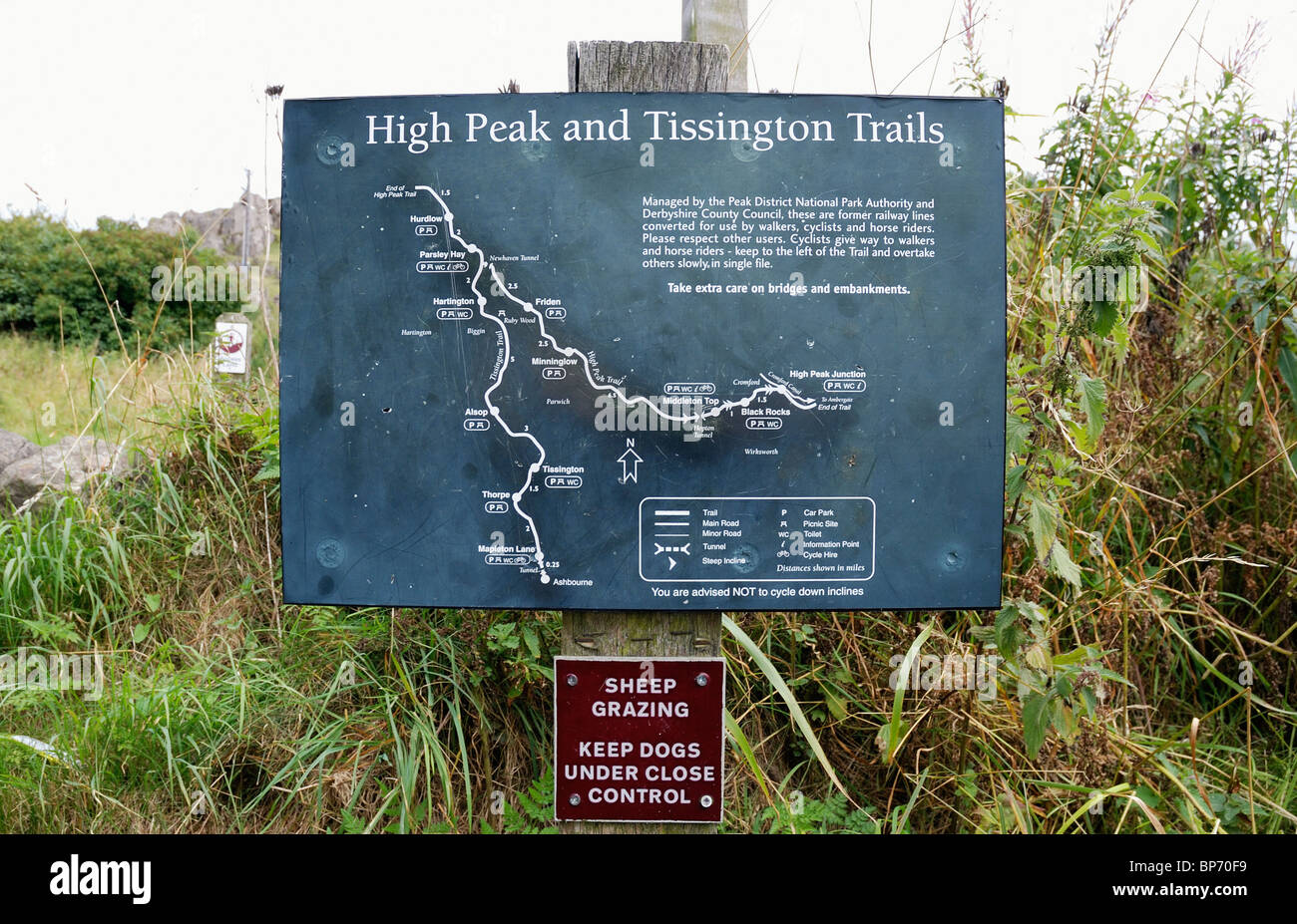 Tissington trail peak district hi-res stock photography and images - Alamy
