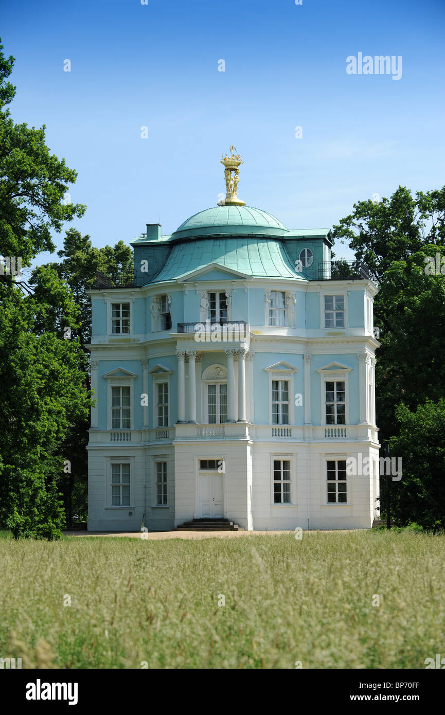 Charlottenburg Palace Schloss Tea house "belvedere" in palace garden ...