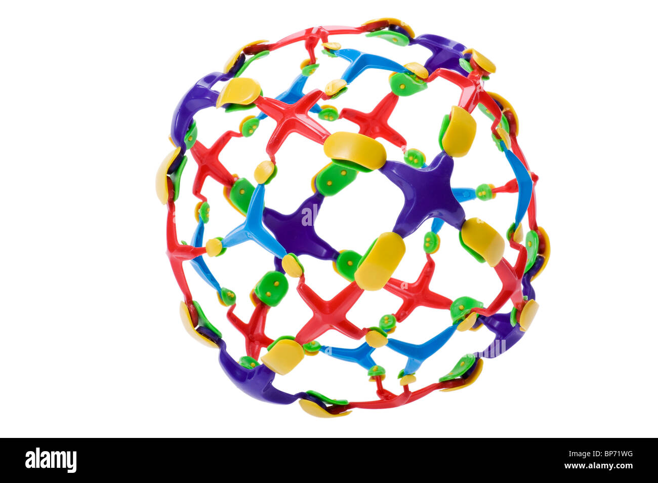 object on white - plastic toy close up Stock Photo - Alamy