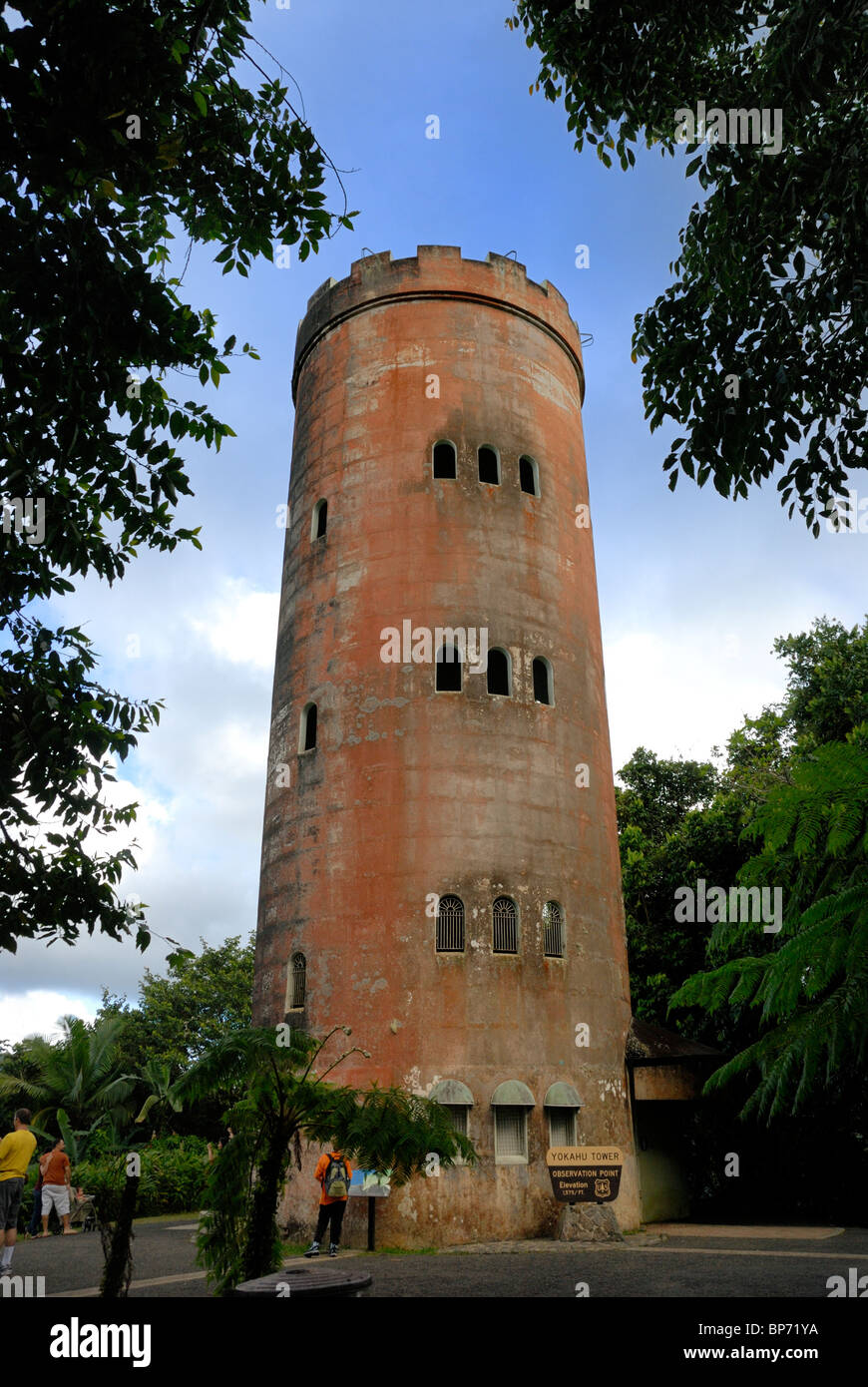 Yokahu observation tower hi-res stock photography and images - Alamy