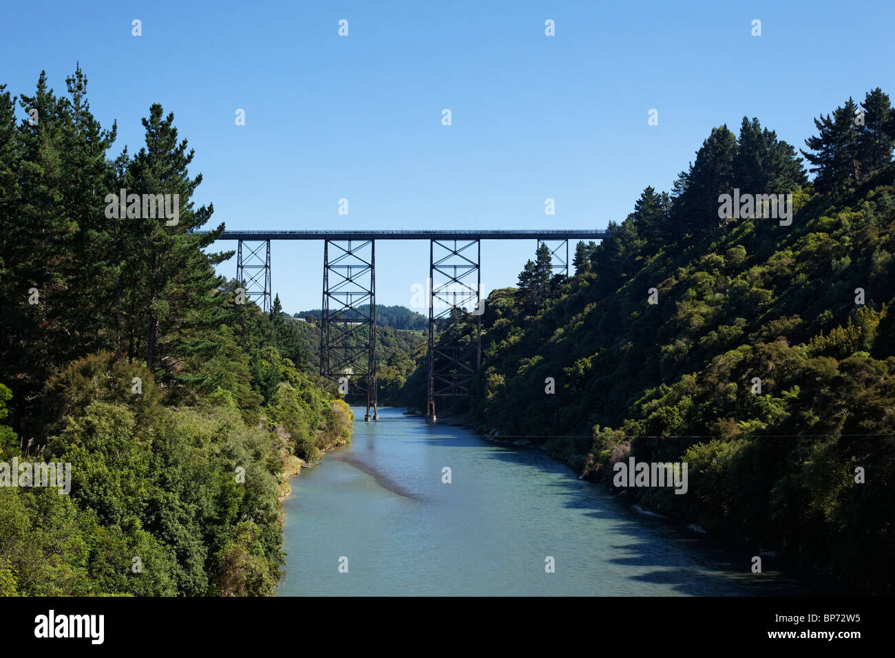 Mohaka Viaduct, New Zealand Stock Photo - Alamy