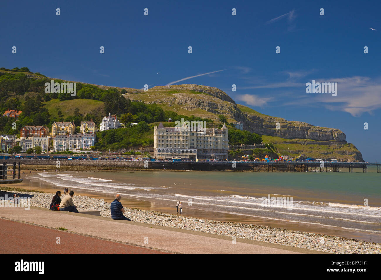 LLandudno, great orme, north Wales, UK Stock Photo - Alamy