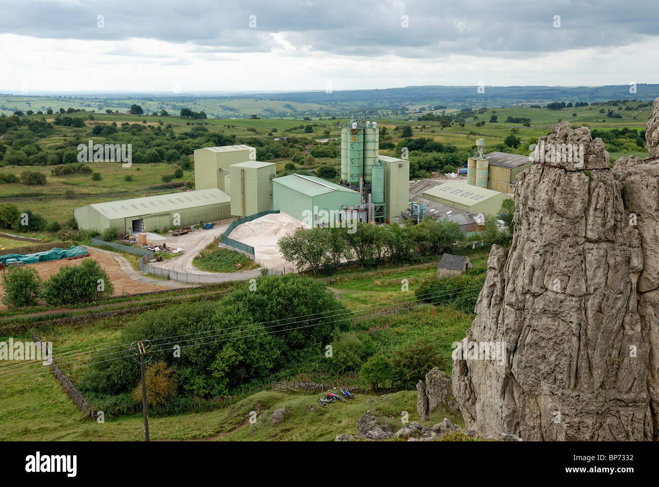 Harboro rocks Derbyshire peak district england uk Stock Photo - Alamy