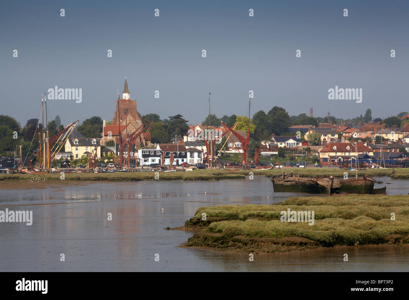 England Maldon Essex River Blackwater Hythe Quay from Heybridge Thames ...