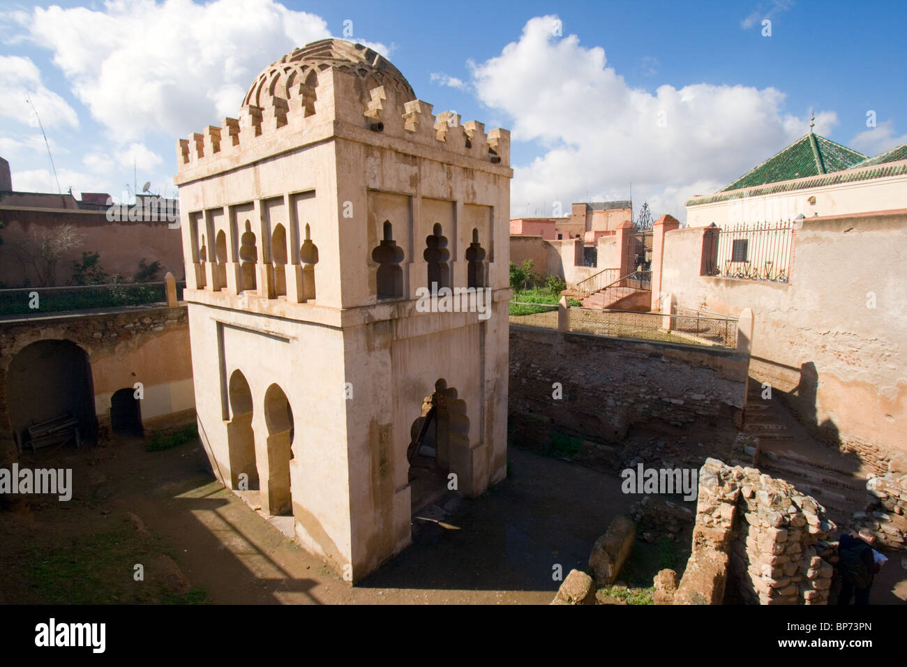 Old fort in Marrakech, Morocco Stock Photo - Alamy