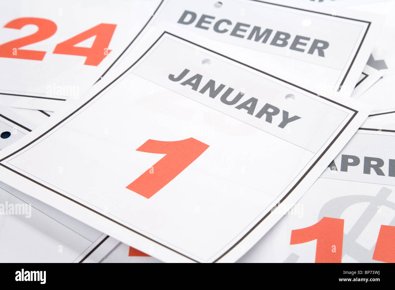 New Year, calendar date January 1 for background Stock Photo - Alamy