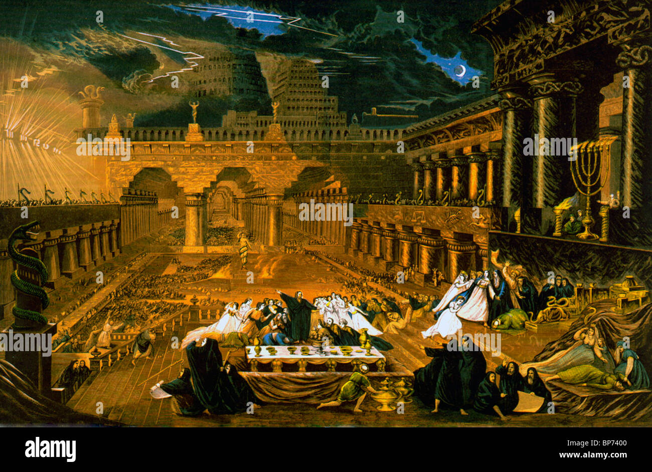 Belshazzar's feast - A monarch's revel and a nation's ruin - Daniel ...