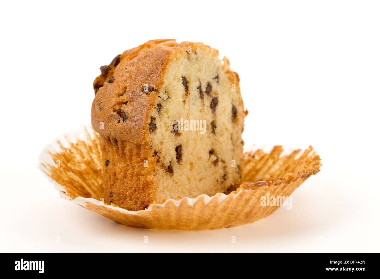 Muffin with white background, close up Stock Photo - Alamy