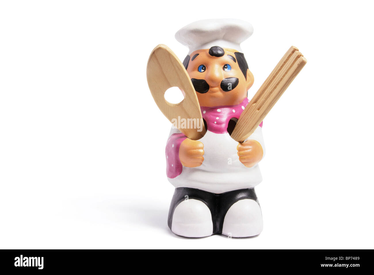 Chef Kitchen Utensil Holder Stock Photo - Alamy