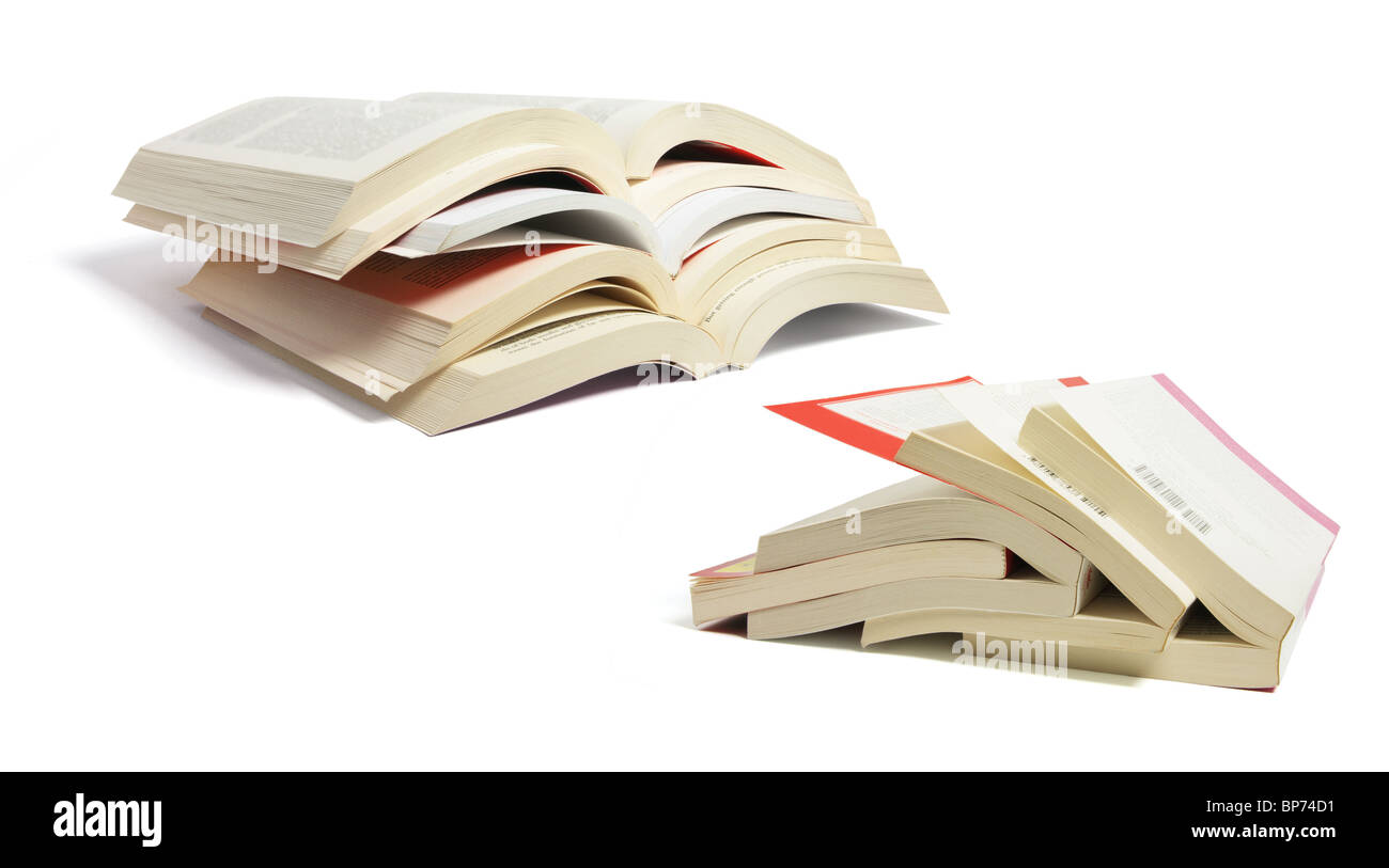 Stacks of Books Stock Photo - Alamy