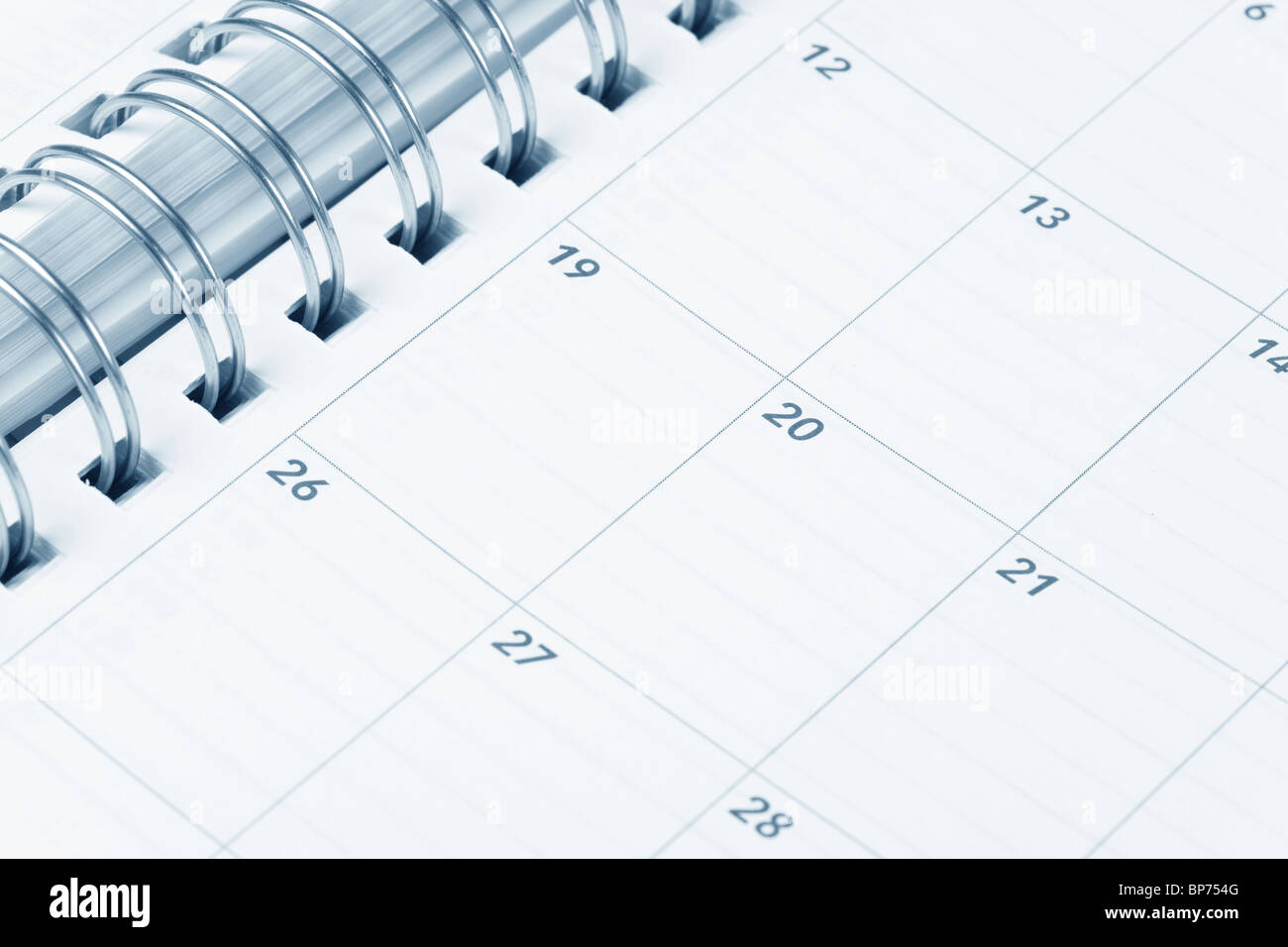 Calendar close up shot for background Stock Photo - Alamy