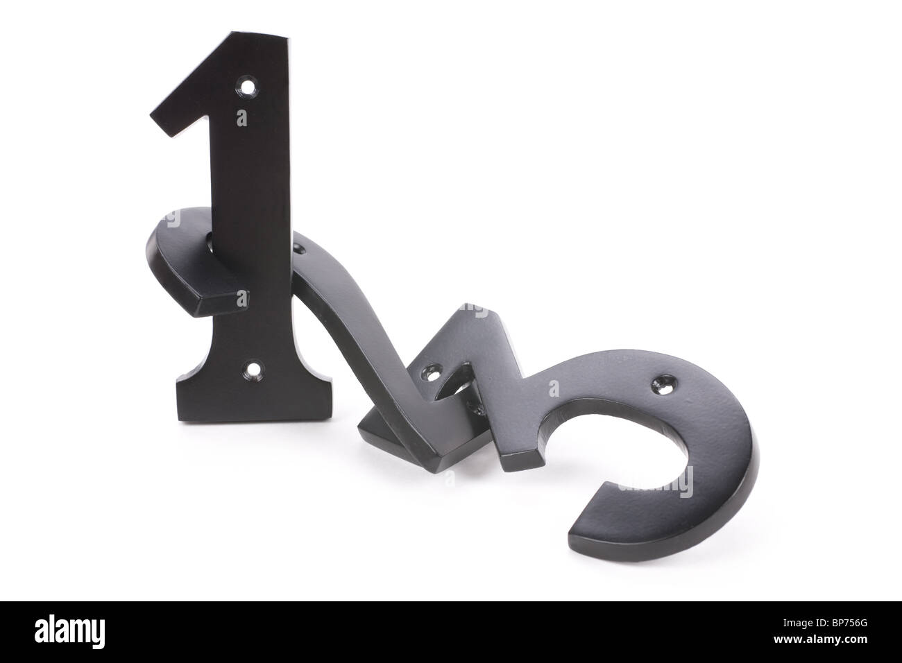 number 1 with white background, concept of teamwork Stock Photo - Alamy