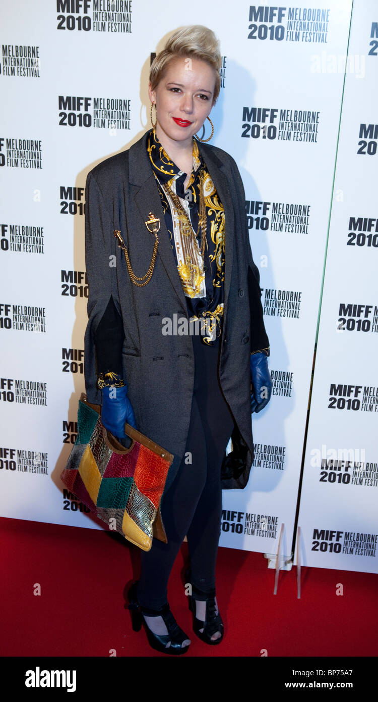 Paris Wells at the Melbourne Film Festival 2010 Stock Photo - Alamy