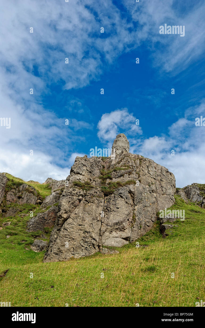 Harboro rocks Derbyshire peak district england uk Stock Photo - Alamy