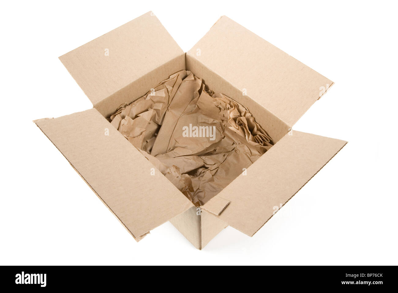 open box with white background Stock Photo - Alamy