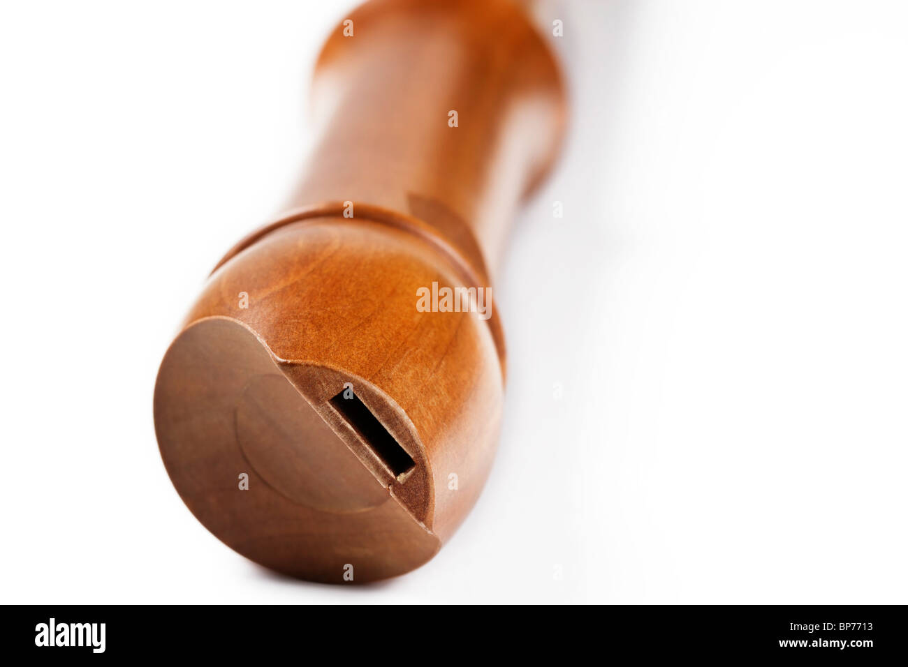 mouth part of an wooden treble flute Stock Photo - Alamy