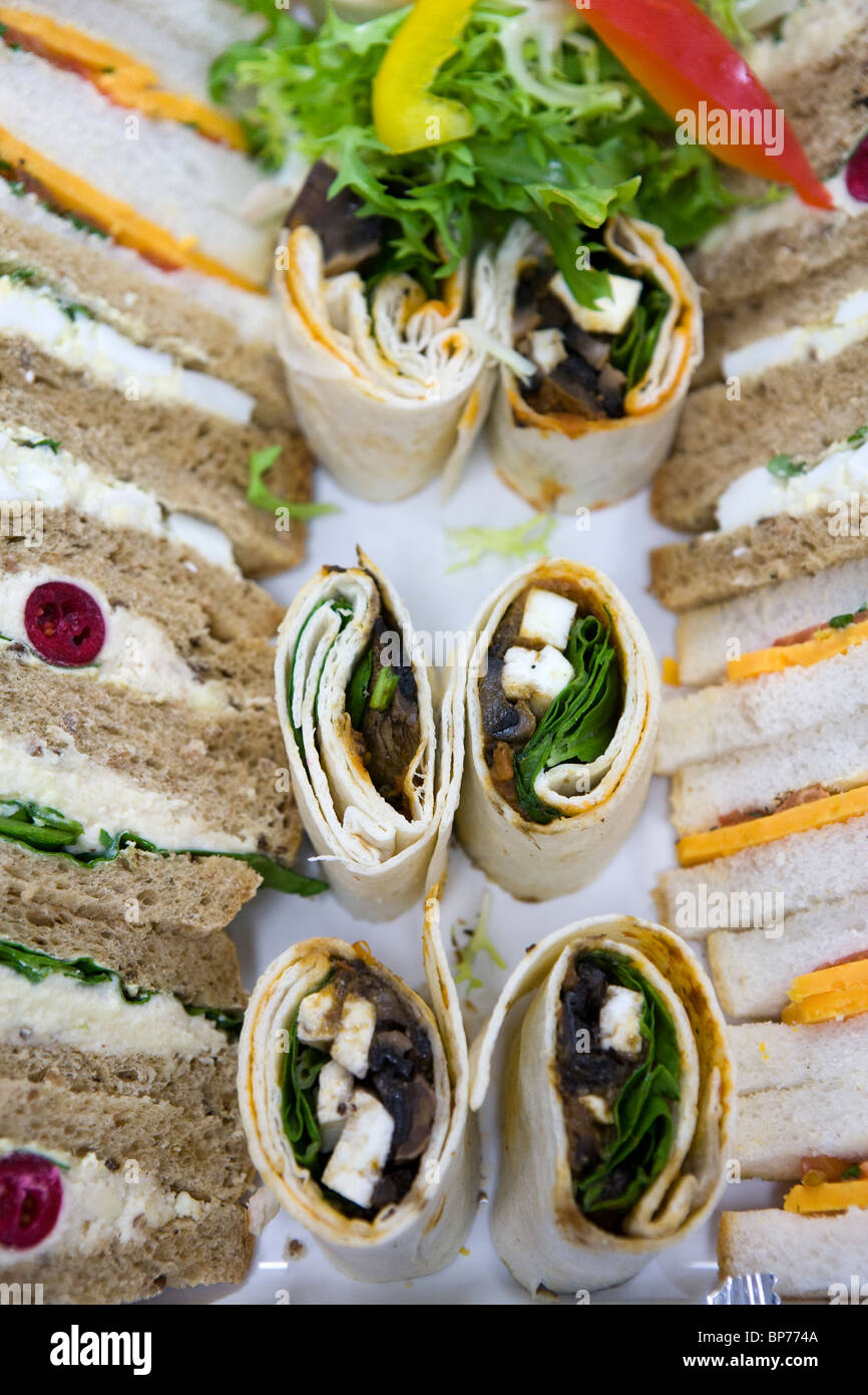 Finger food at dinner function Stock Photo - Alamy