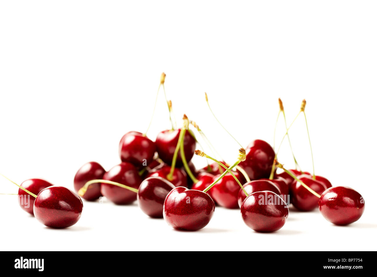 Bunch cherries Cut Out Stock Images & Pictures - Alamy