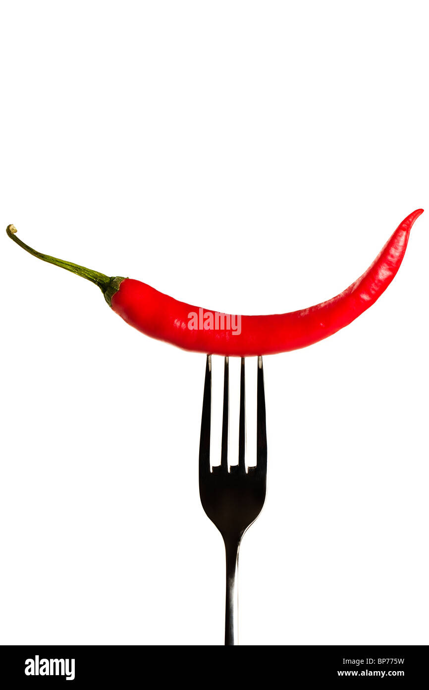 One red chili hi-res stock photography and images - Alamy