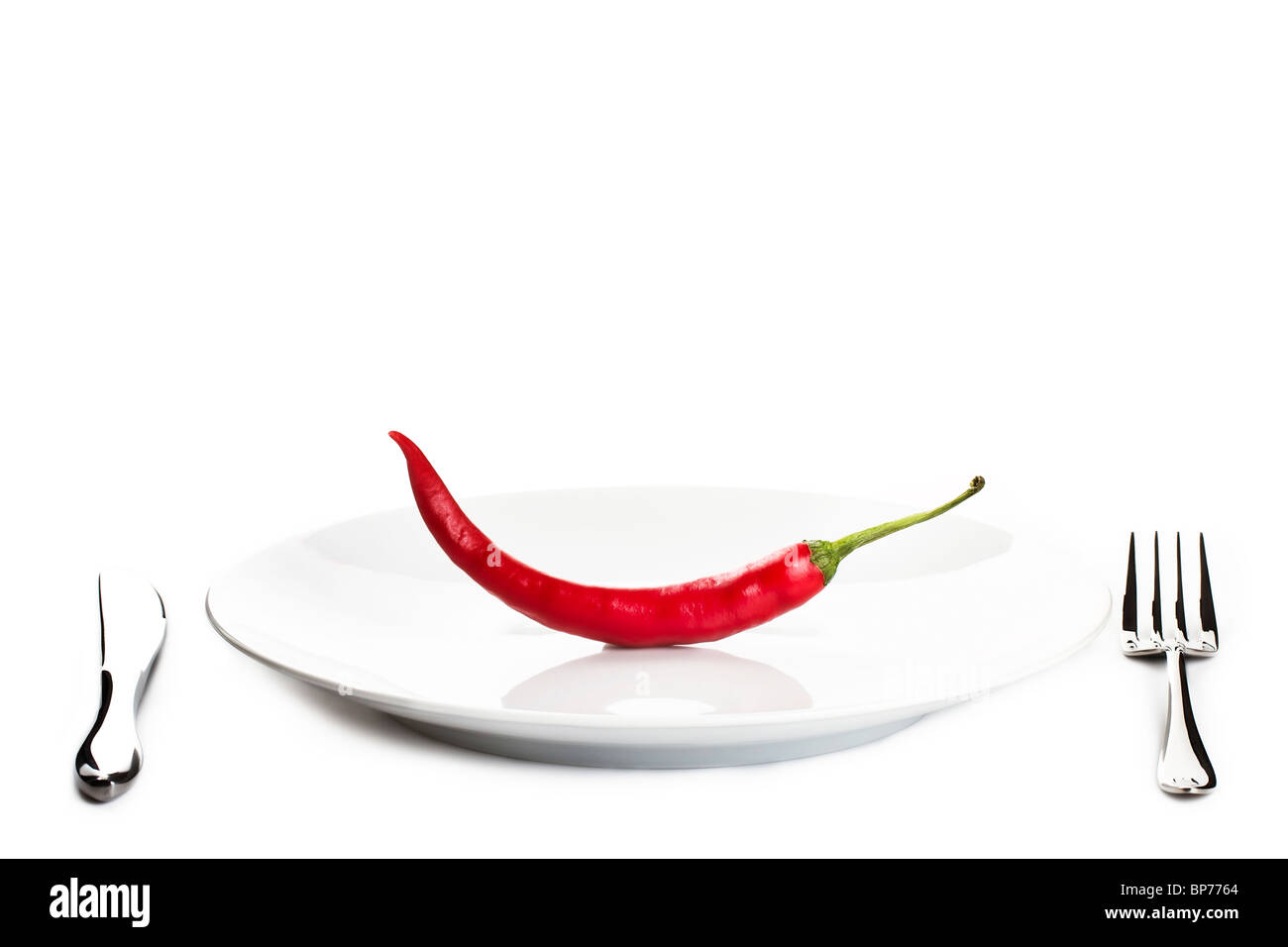 One red chili hi-res stock photography and images - Alamy
