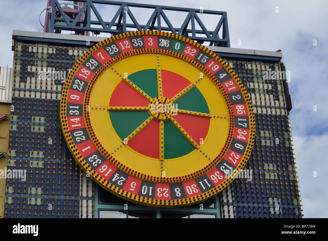 Roulette Wheel at Star City Entertainment Complex Birmingham Stock ...