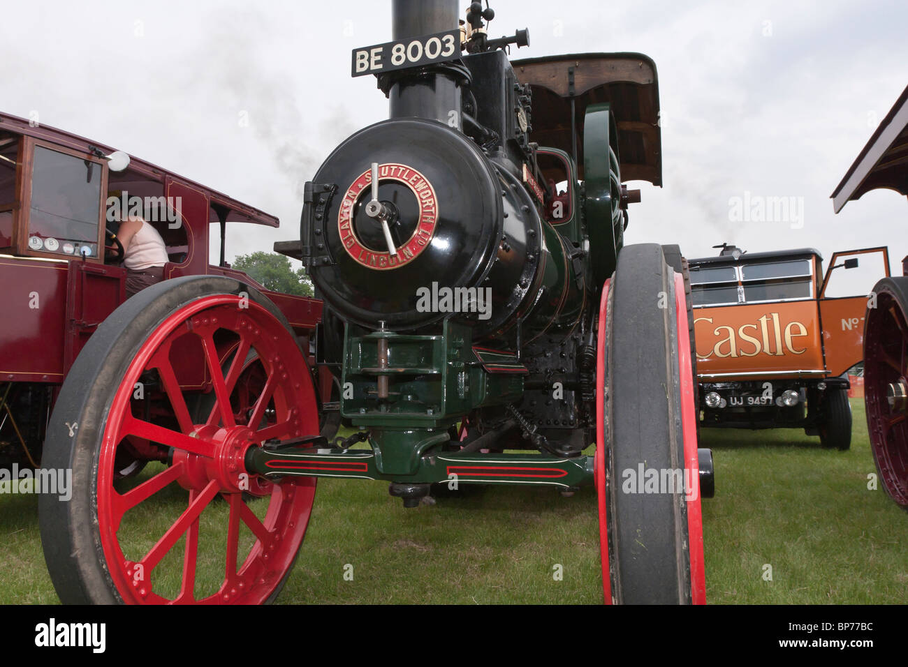 1910 Clayton and Shuttleworth traction engine Stock Photo - Alamy