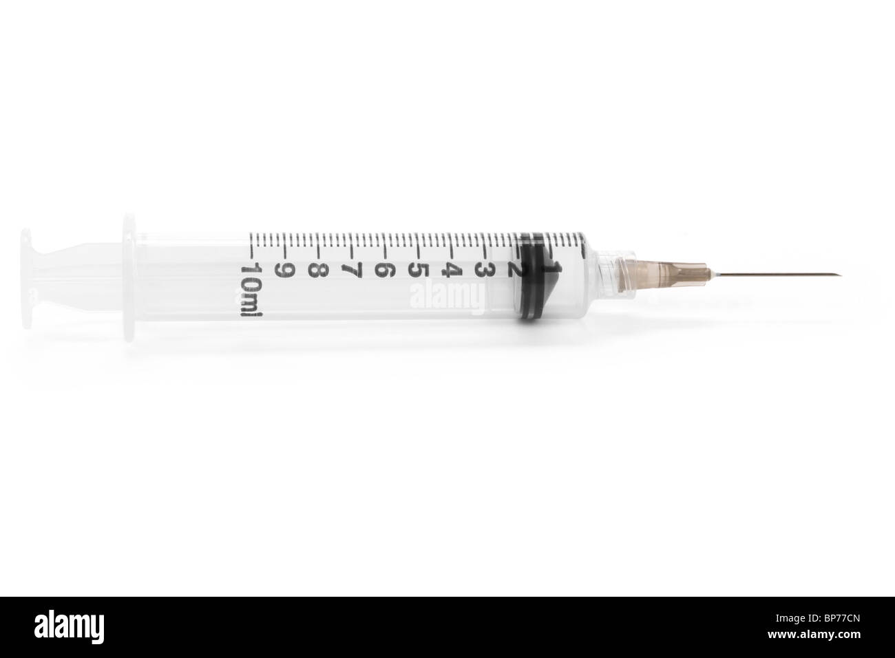 Close on needle syringe Cut Out Stock Images & Pictures - Alamy