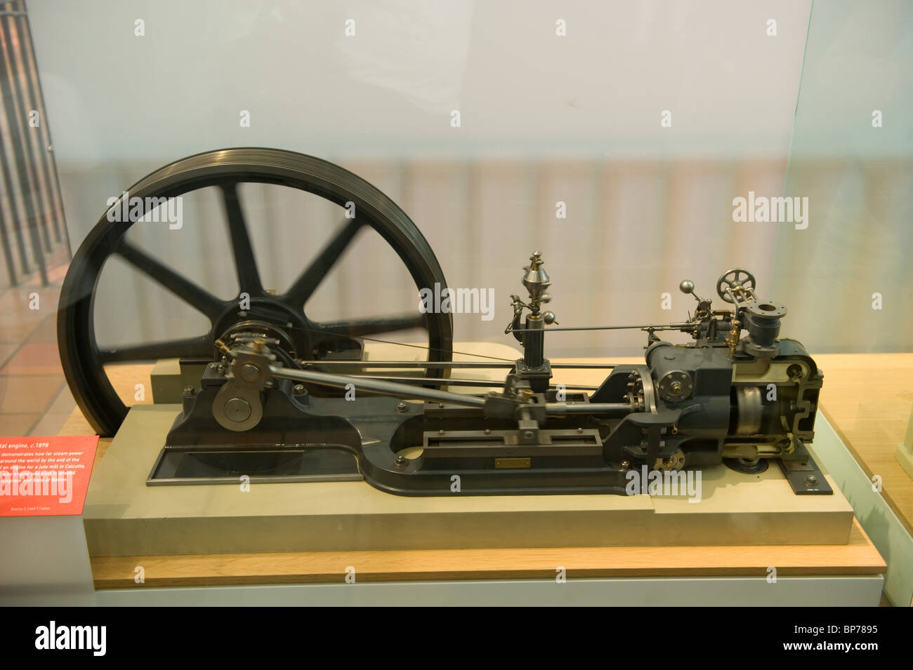 Model of a steam traction engine in the Science Museum London, 2010 ...