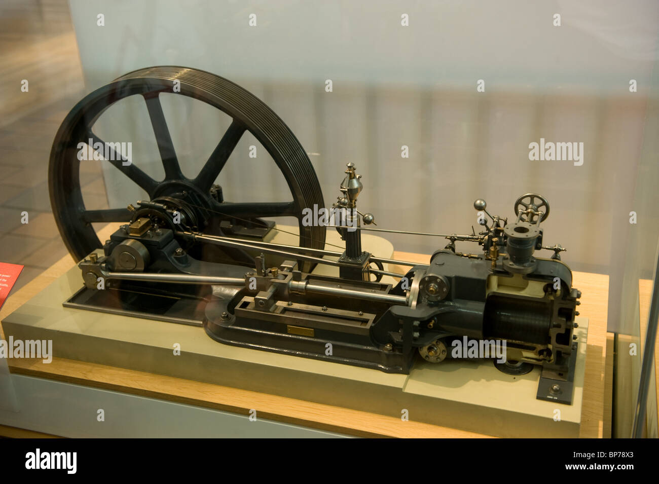 Model of a steam traction engine in the Science Museum London, 2010 ...