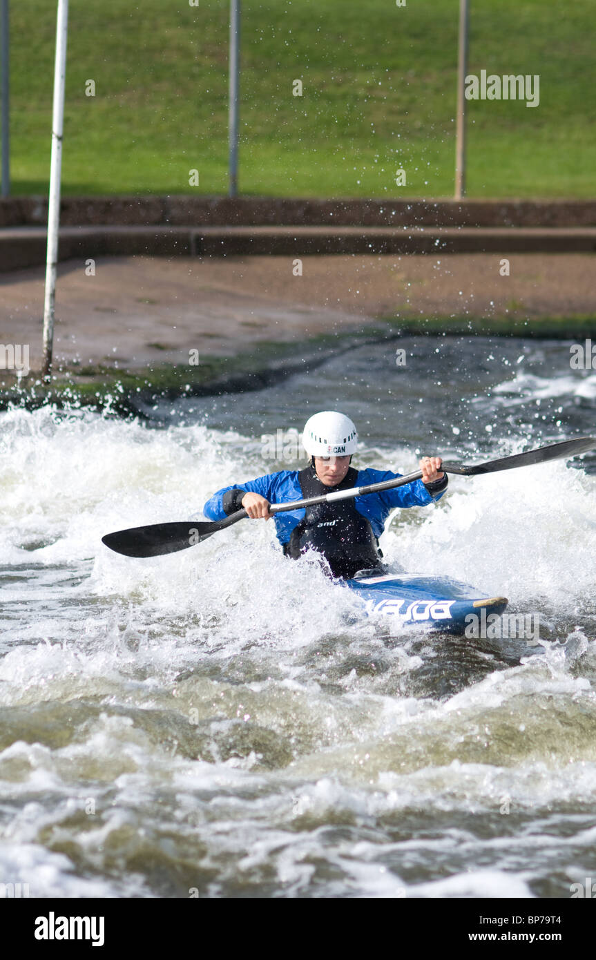 Canadian Olympic Whitewater Slalom Athlete Sarah Boudens Training at ...
