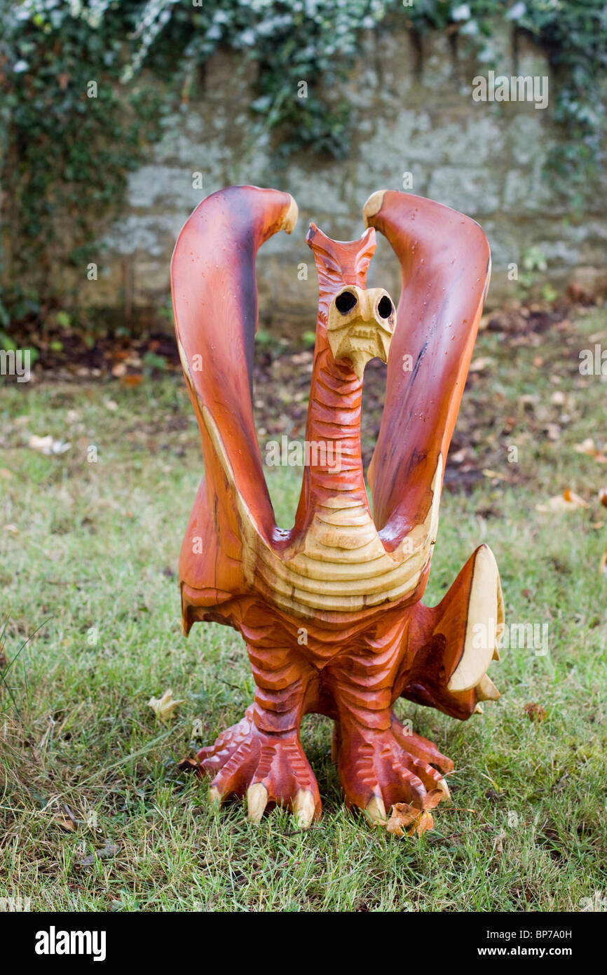 Wood Dragon Carving High Resolution Stock Photography and Images - Alamy