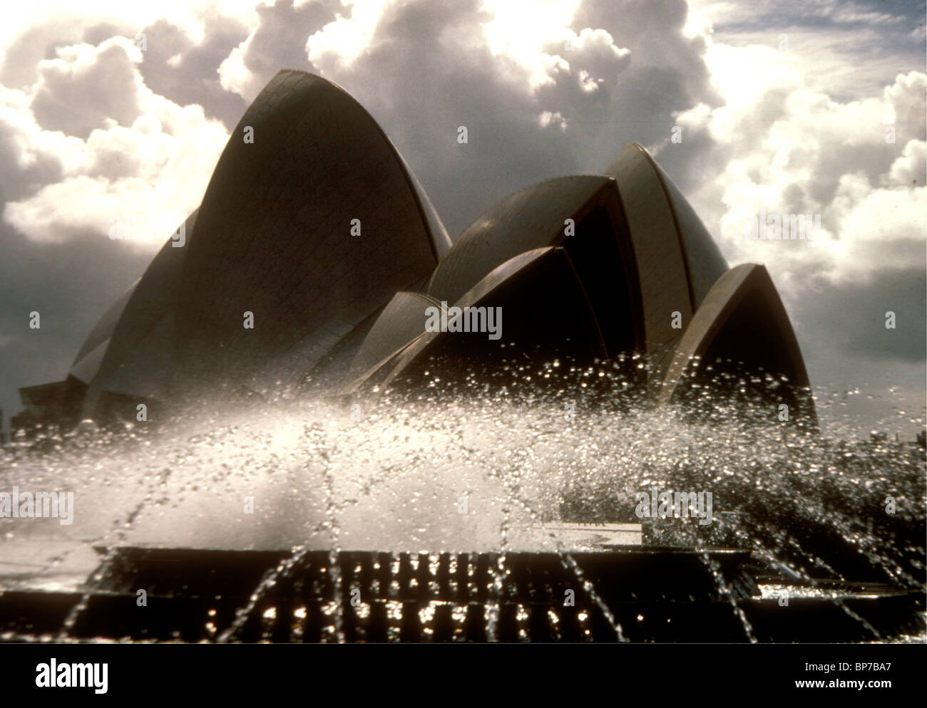 Sydney Opera House and a summer storm Australia, 1987 Stock Photo - Alamy